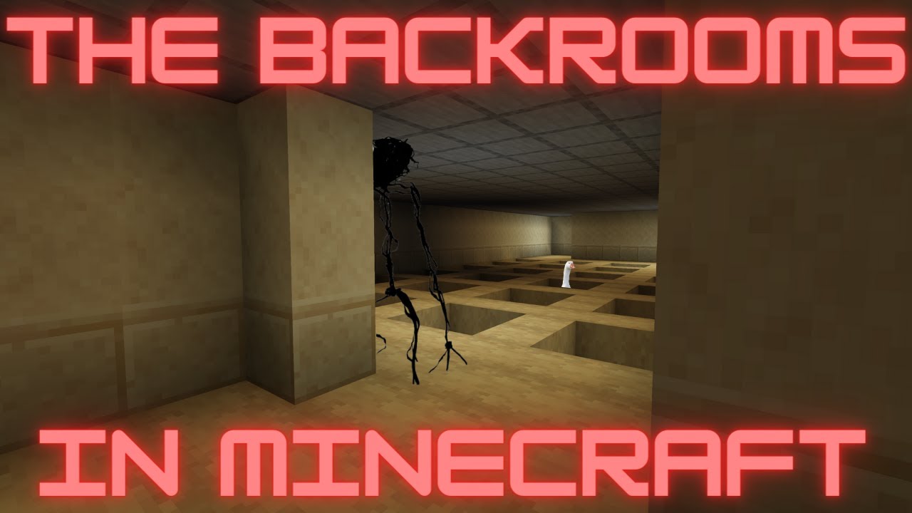 The Backrooms In Minecraft Release Trailer (World Download) - YouTube