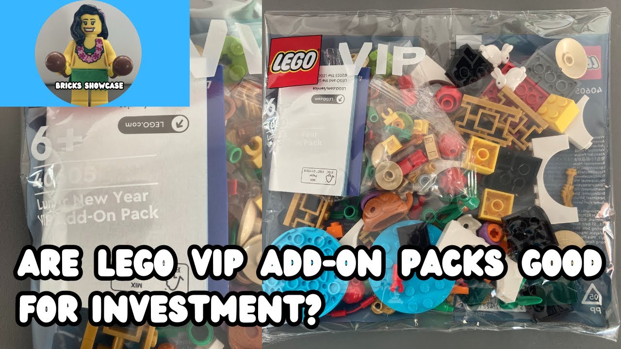 Bricks Showcase: Are LEGO VIP Add-On Packs Good for Investment? #lego # ...