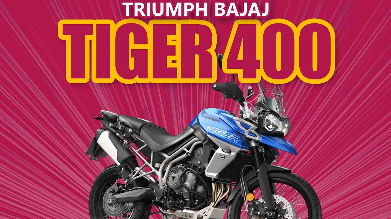 Que tal uma Tiger 400 na parceria Bajaj e Triumph? - YouTube