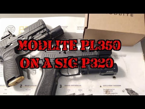 Modlite PL350 (Unboxing) on a Sig P320 - YouTube