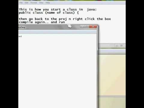 Basic Java Programming (BlueJ): Printing Words To Screen - YouTube