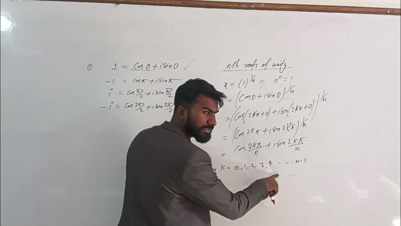 complex nth roots of unity - YouTube