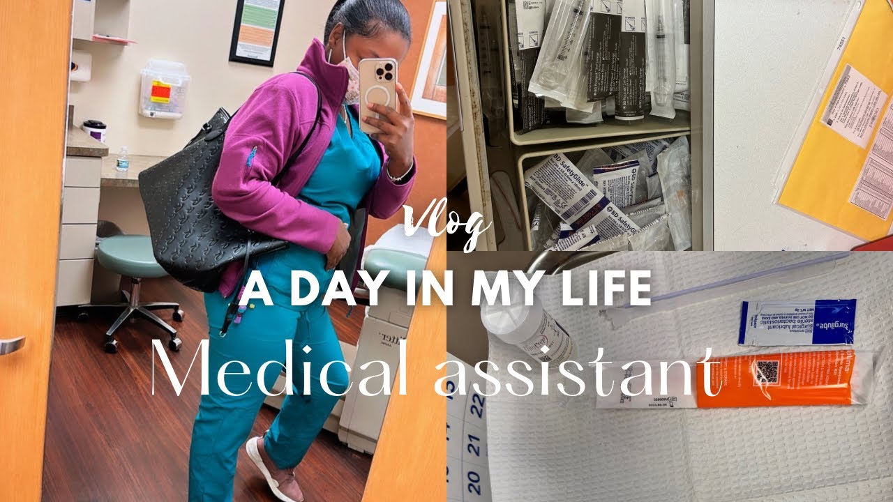 A Day in the life of a Medical Assistant | 9 - 5 work day come to work ...
