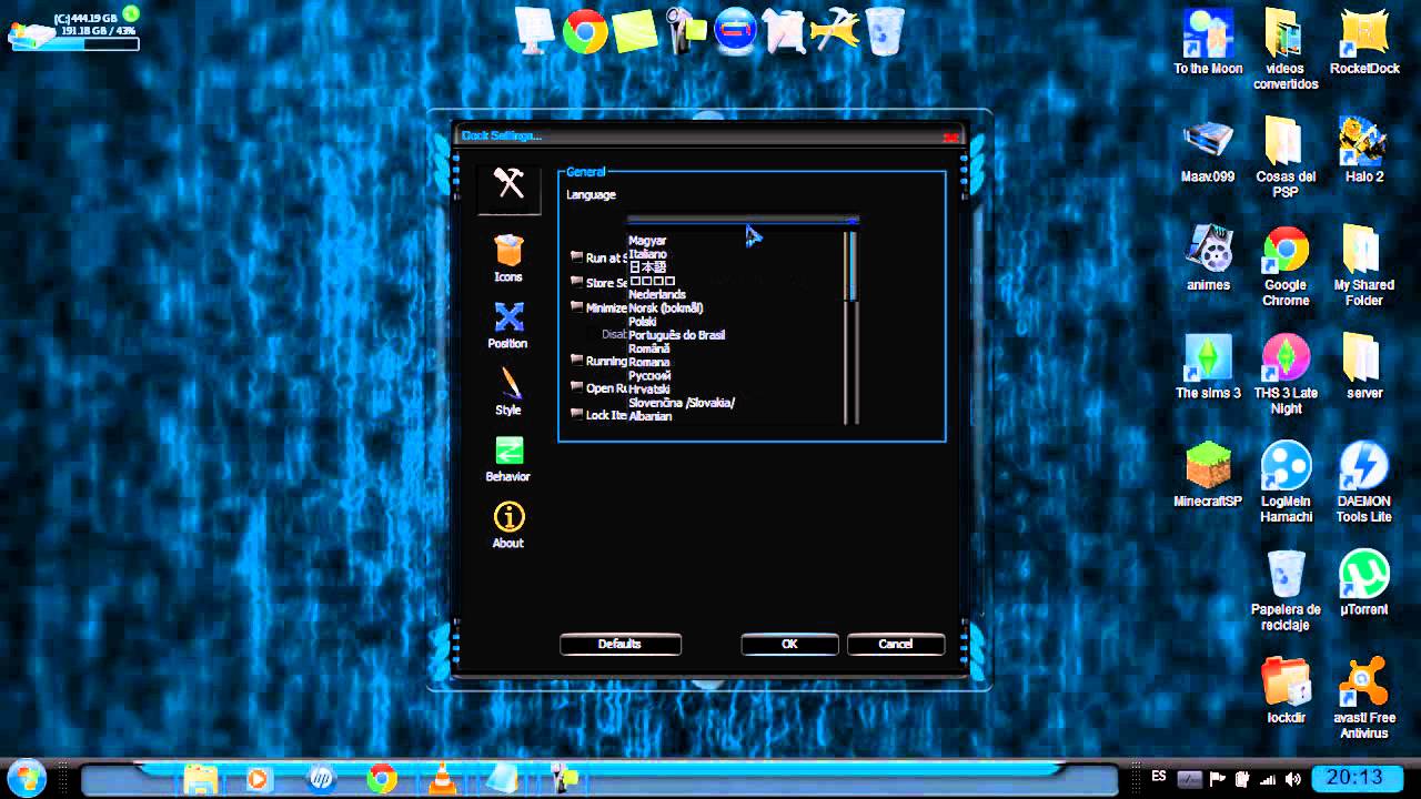 Como Descargar e Instalar el RocketDock - YouTube