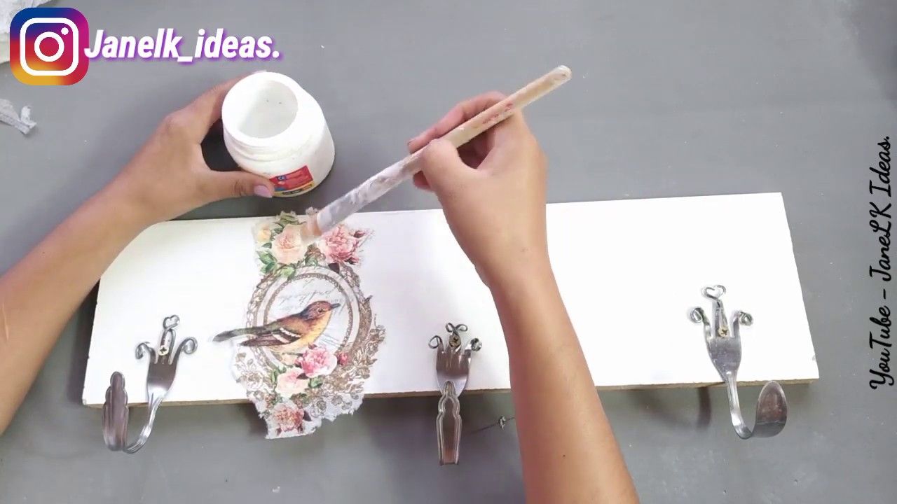 PERCHERO PARA CARTERAS utilizando TENEDORES😍 - organizador MULTIUSOS ...