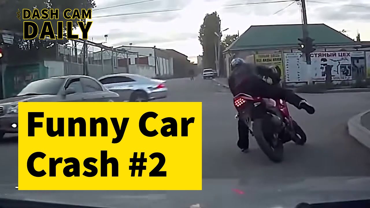 Funny Car Crash Caught on Dashcam, Car Accident in India, South Africa ...