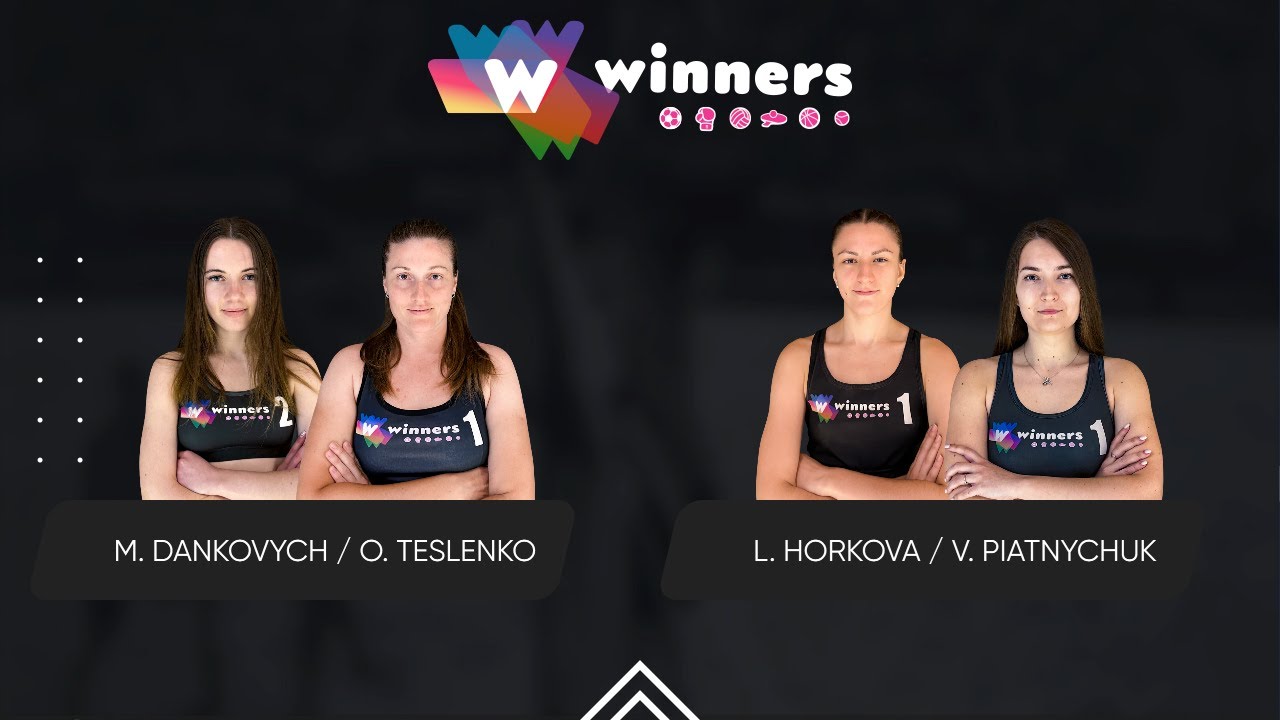 Winners Beach Volleyball. Women. M. Dankovych / O. Teslenko - L ...