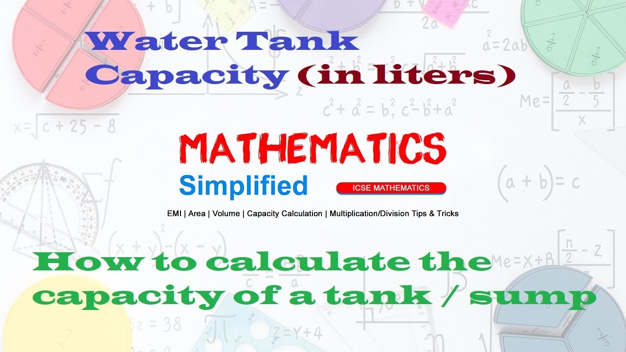 How To Calculate Capacity Of A Tank in Liters YouTube how-to-calculate-capacity-of-a-tank-in-liters-youtube