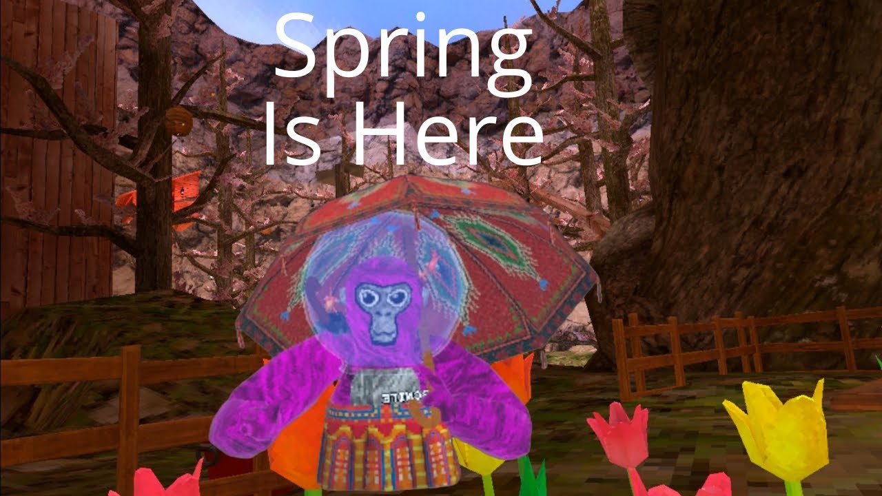 Gorilla tag SPRING update - YouTube