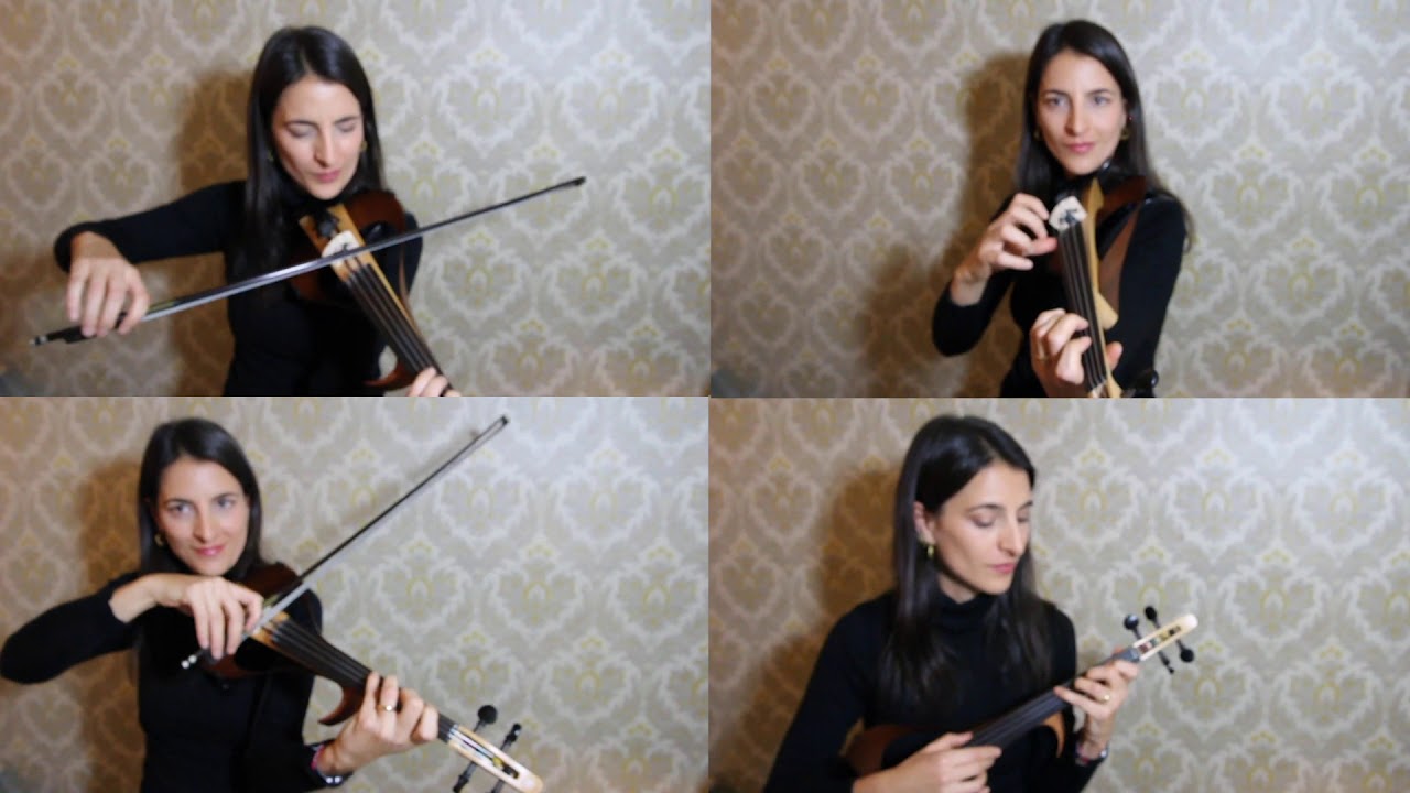 Slow Violin Groove with Triple Chop - Mireia Clua Geli Electric Violin ...