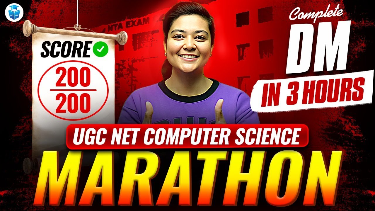 UGC NET Computer Science Marathon | UGC NET CS DM (Discrete Mathematics ...