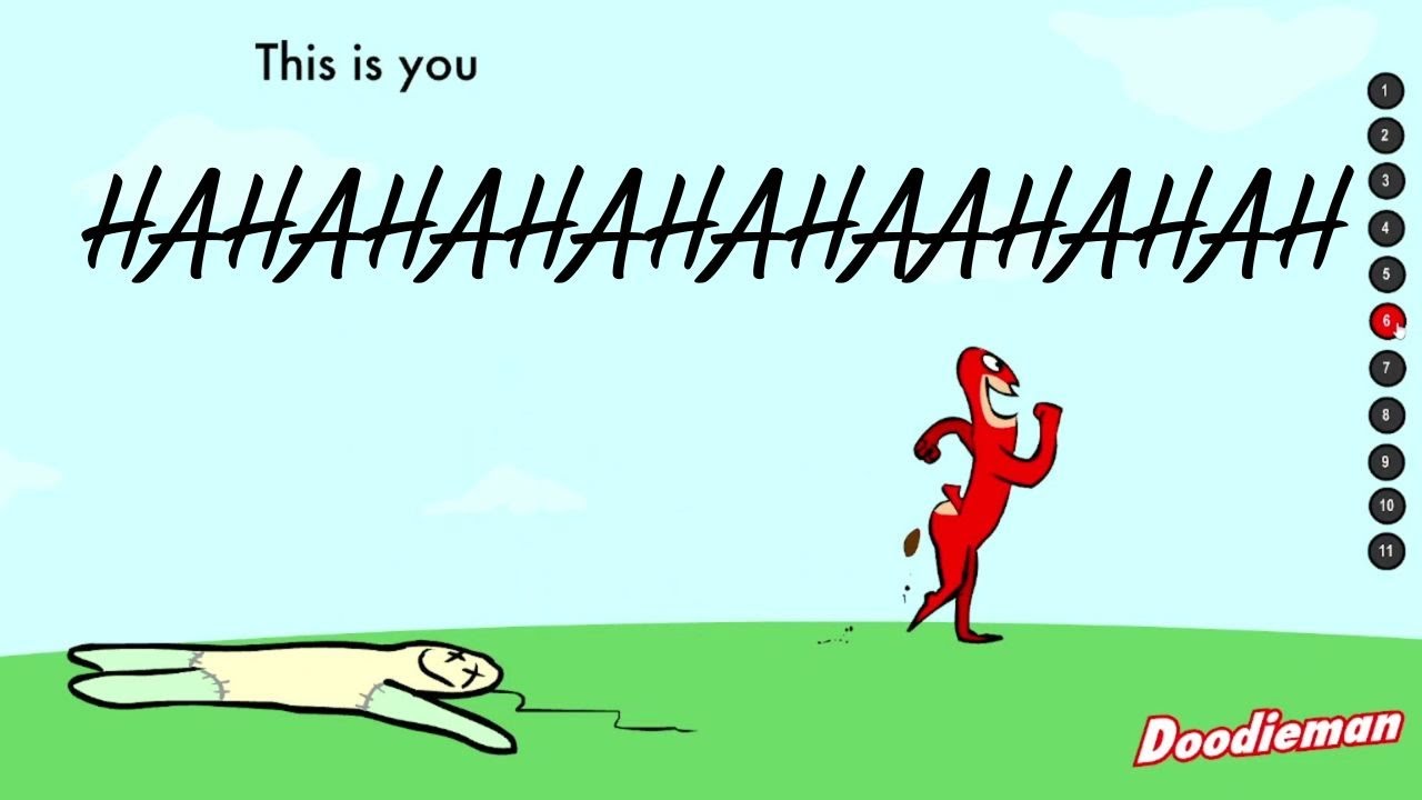 Doodieman: The Most Ridiculous Game Ever|Doodieman - YouTube