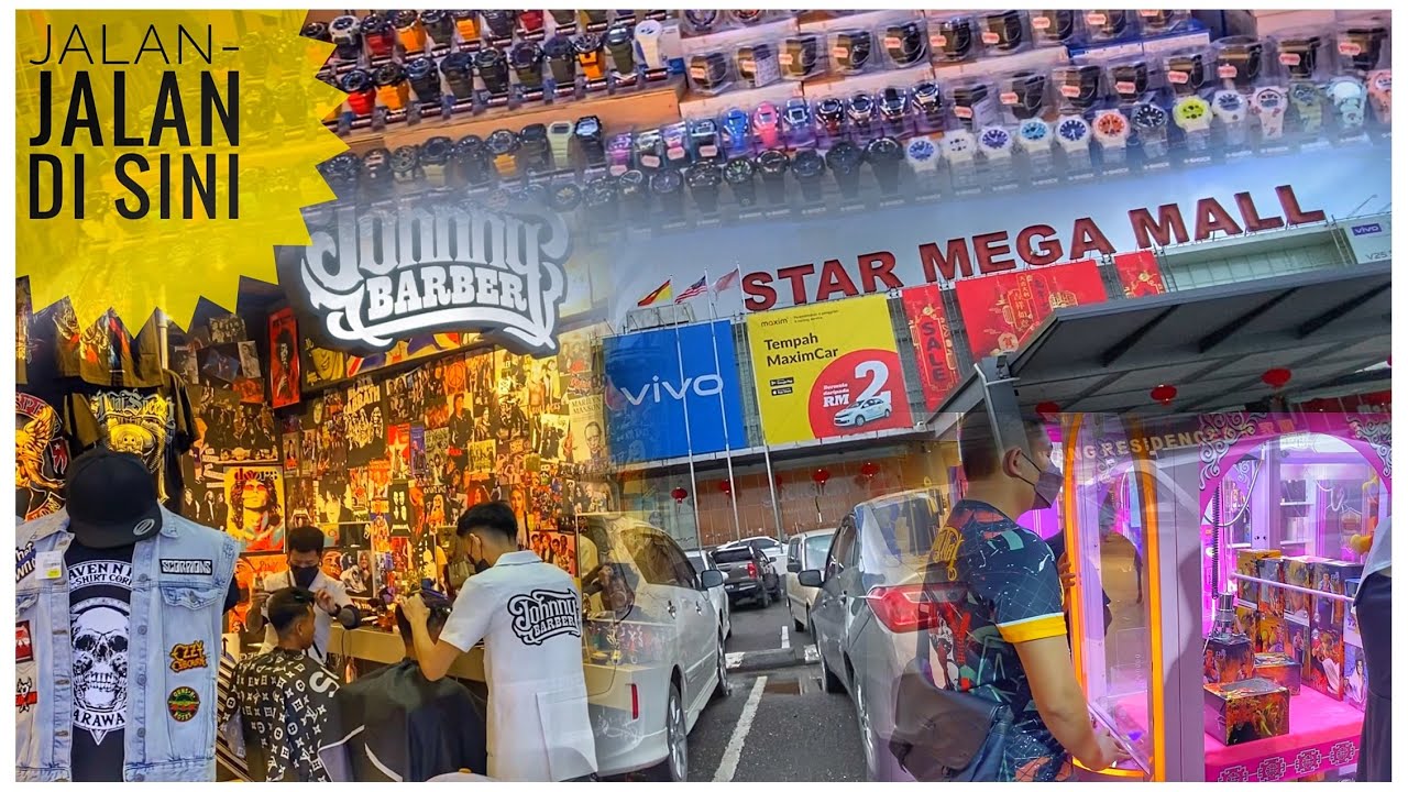 Jalan-jalan di Star Mega Mall Sibu - YouTube