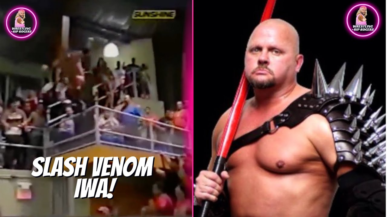 Flash (Slash Venom) jumps off balcony onto Buffalo Bison! - YouTube