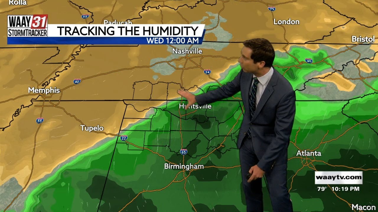 Rob Elvington's Late Tuesday, June 28 North Alabama Weather Forecast ...