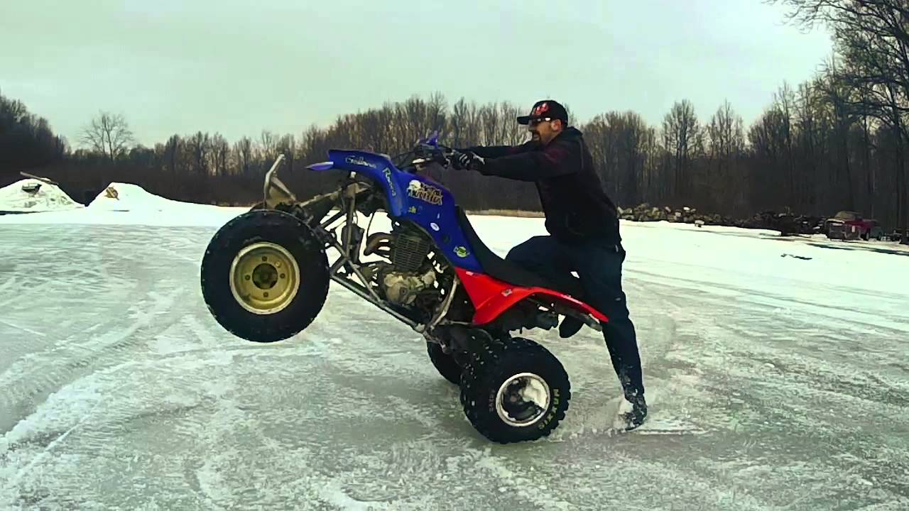scott caraboolad ice stunt riding 2014 - YouTube