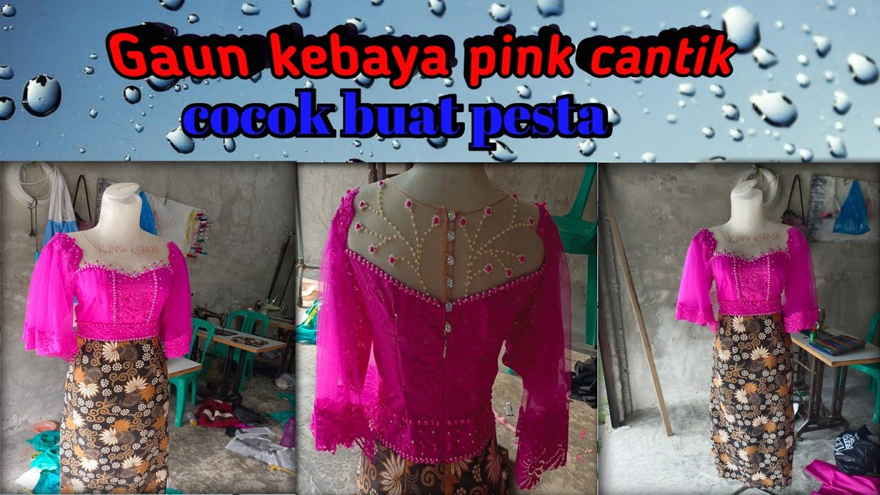 gaun kebaya pink cantik buat pesta ++[fashion kebaya] gaun cantik buat ...