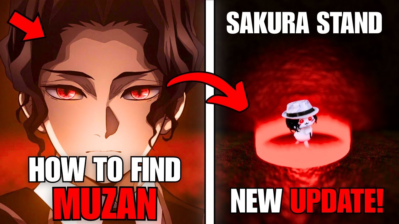 Sakura Stand | How To Find New Muzan NPC Location (GUIDE) #roblox # ...
