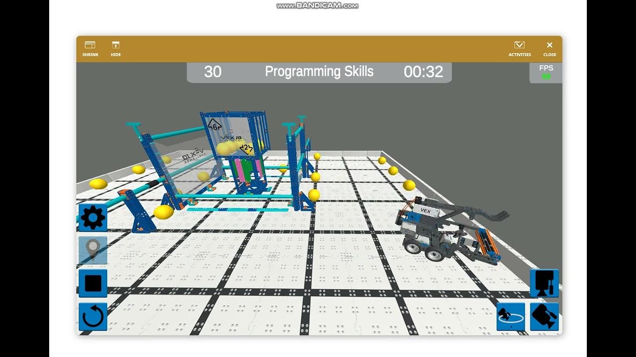 Vexcode VR,VIQRC pitching in 53 points - YouTube