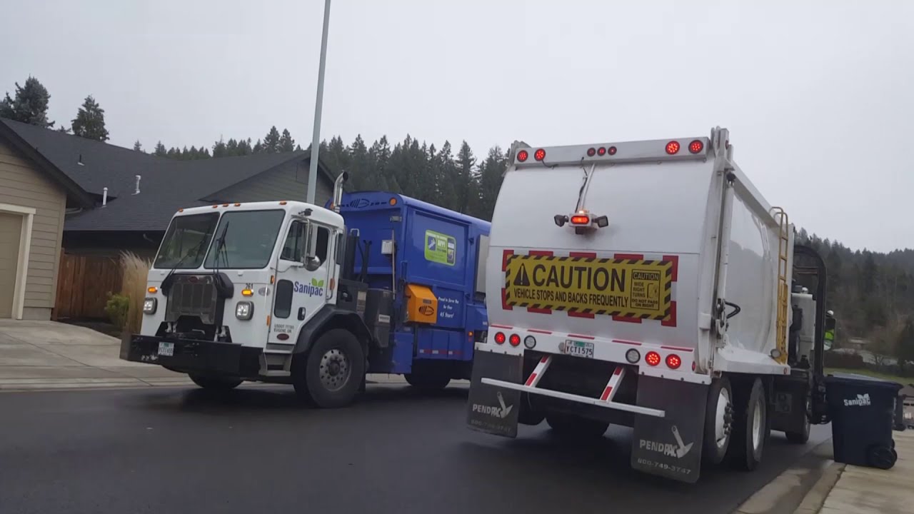 Labrie Alleygator On Trash - Labrie Helping Hand On Recycle - YouTube