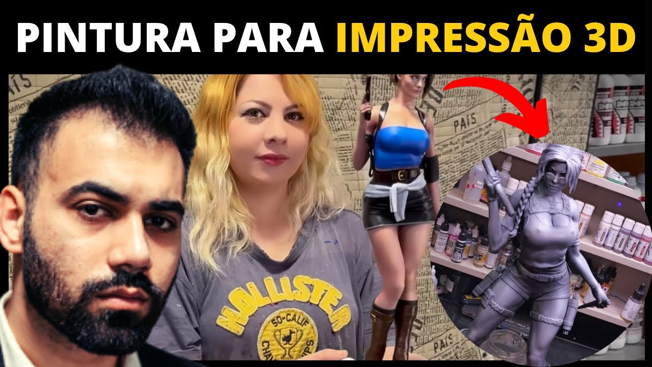 Curso de Pintura para Impressão 3D da Made in Heaven 3D Vale a Pena ...
