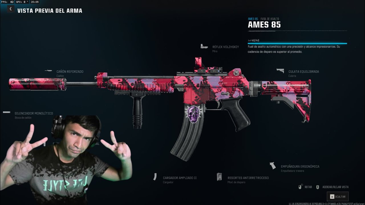 Probando la AMES 85! Es una Bomba 👀☠️🔥 - YouTube