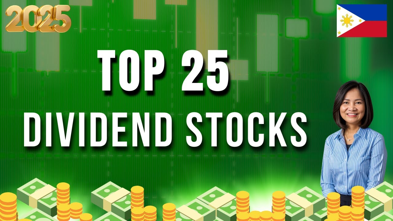 TOP 25 DIVIDEND STOCKS for 2025 / Dividend Investing for PASSIVE INCOME ...
