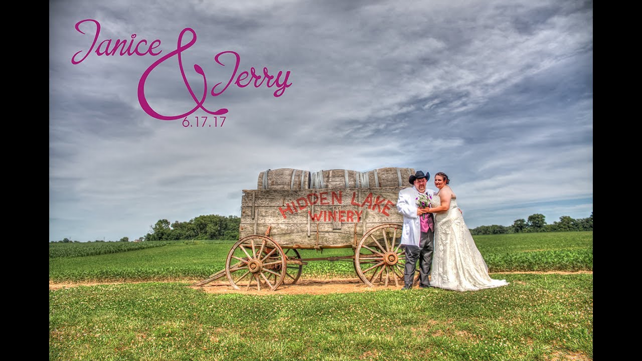 Janice + Jerry | Wedding at Hidden Lake Winery | Aviston IL - YouTube