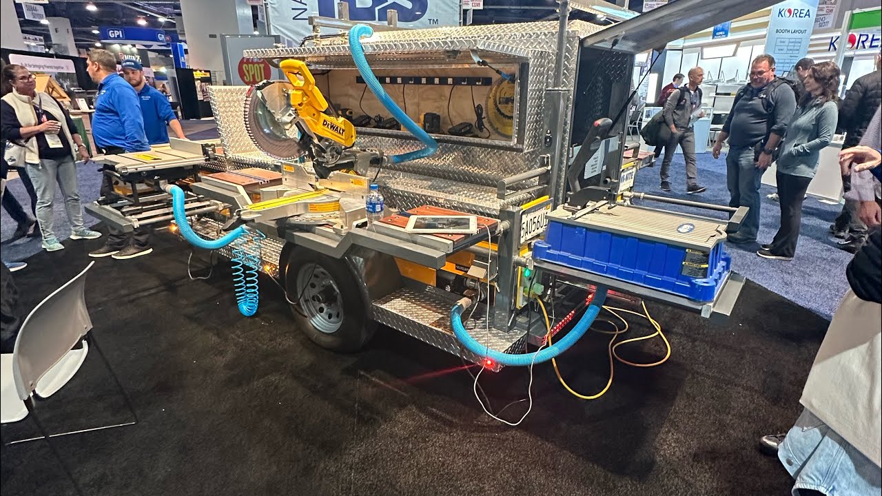 Awesome trailer setup at IBS 2023 - YouTube