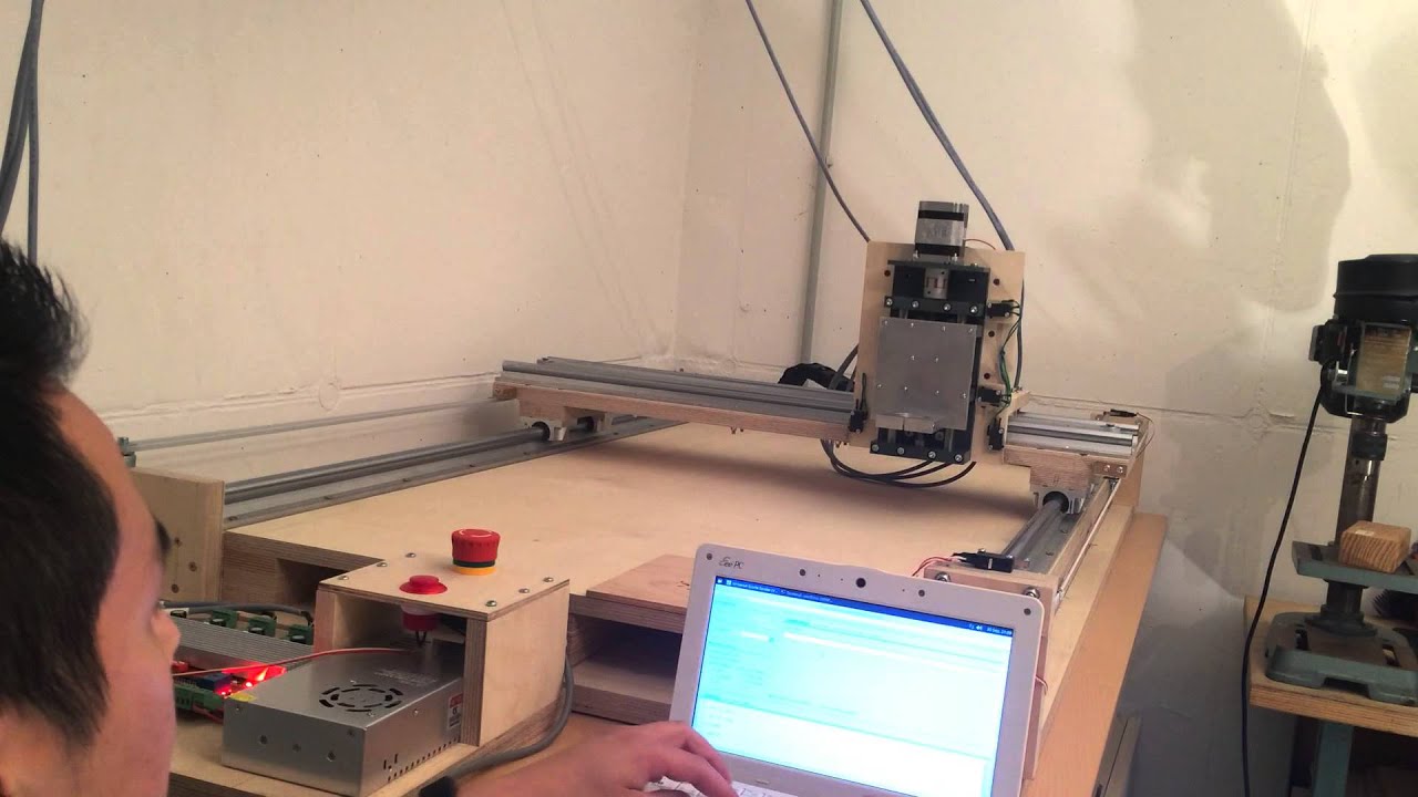 CNC Video #002: Testfahrt / GRBL / Homing - YouTube