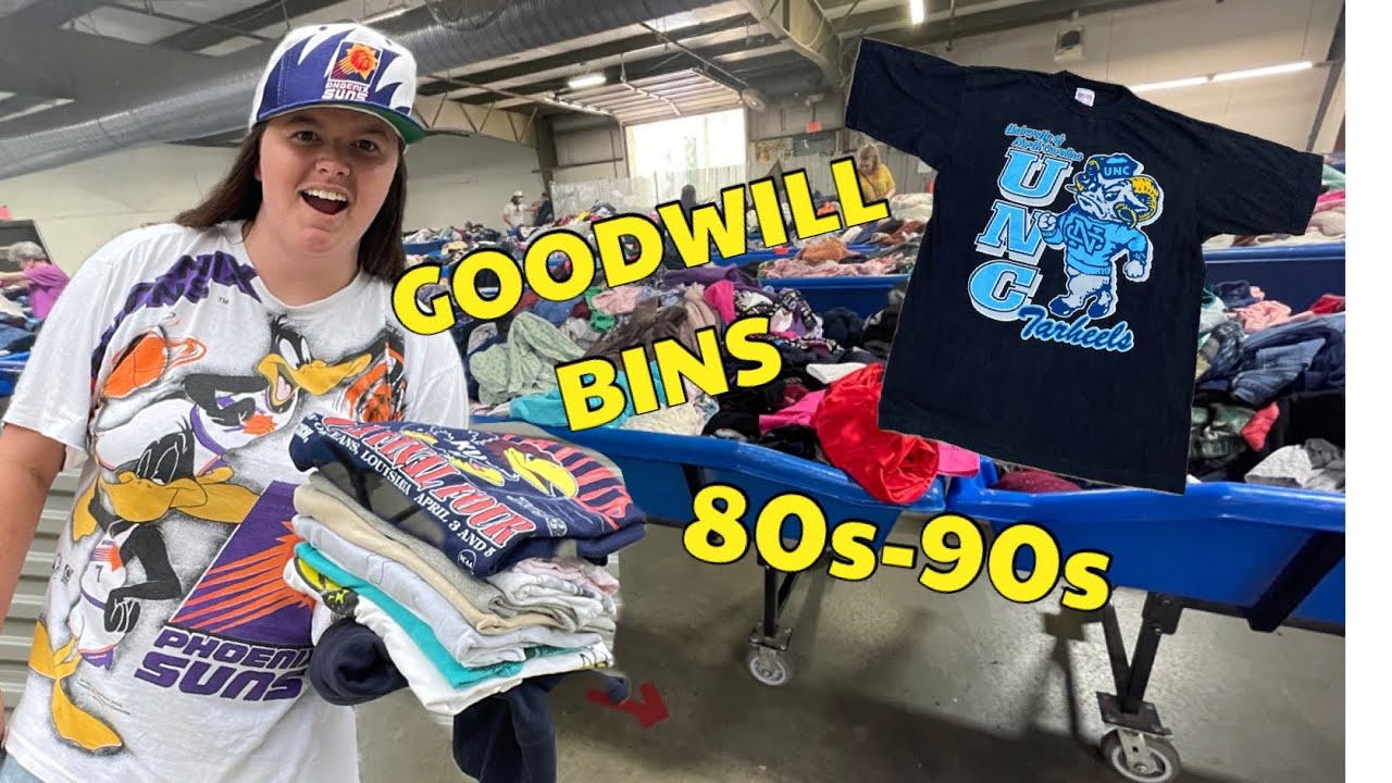 Couldn’t Stop Finding 80s & 90s Vintage Tshirts @Goodwill Bins Disney ...