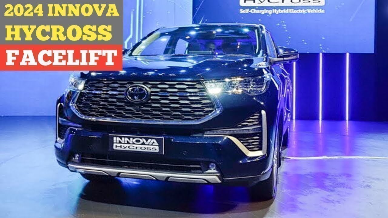 INNOVA HYCROSS FACELIFT 2024 🤩 New Look & New Features 😍 2024 TOYOTA ...