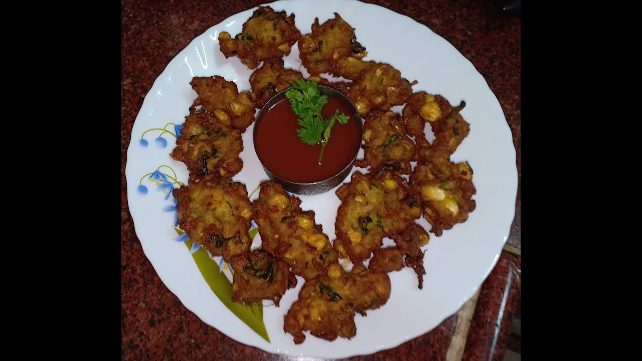HomeMade Corn Bhaji - YouTube