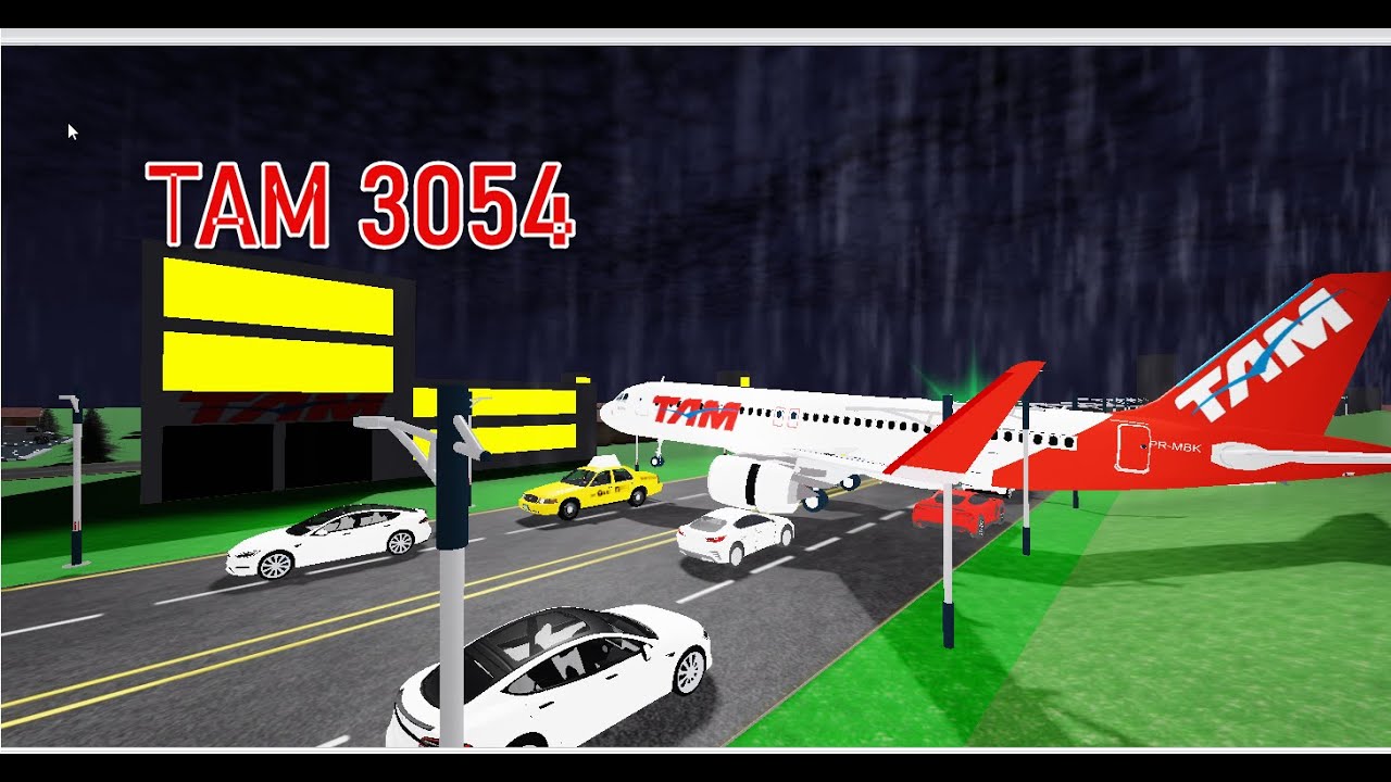 TAM Linhas Aéreas Flight 3054 (Roblox Studio Animation + CVR) - YouTube