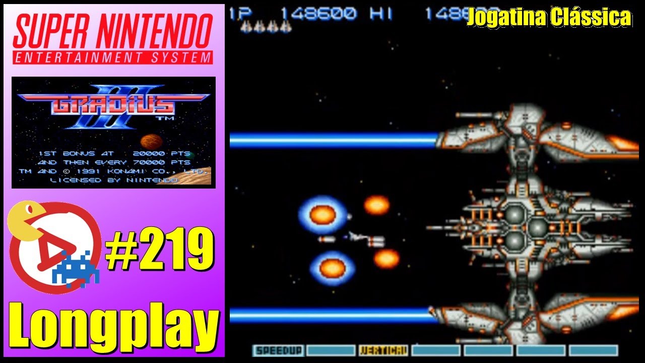 SNES Longplay Gradius III - YouTube