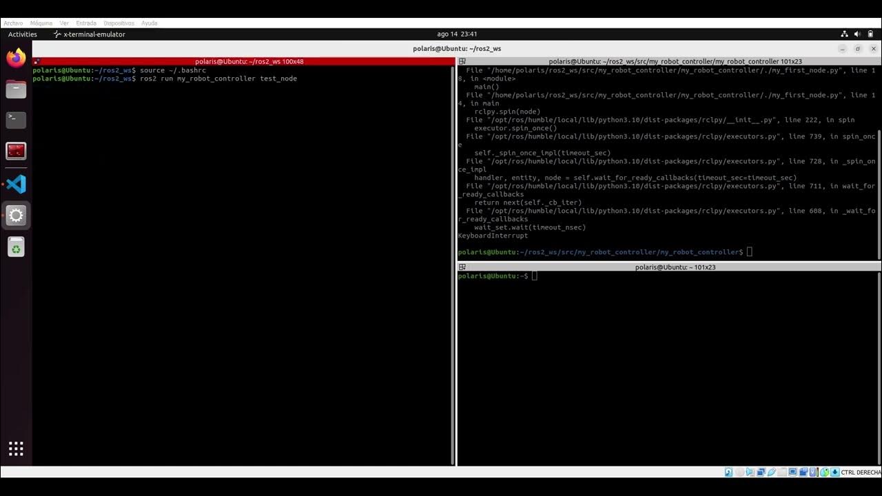 Tutorial de ROS2: Creación de un Nodo con Python y POO - YouTube