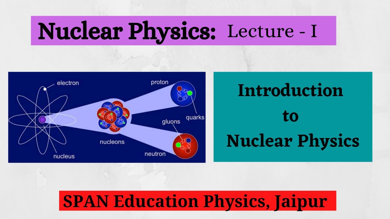 Introduction to Nuclear Physics: with solved question of NET-JRF - YouTube