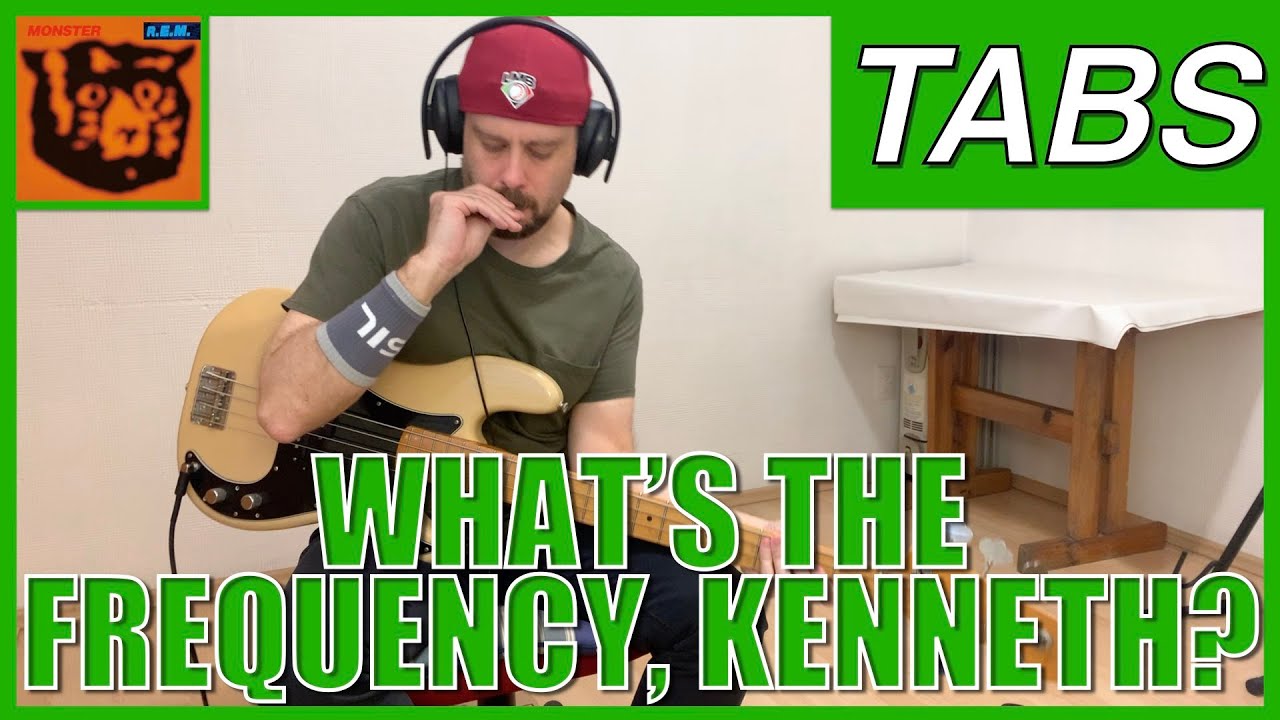 "What's the Frequency, Kenneth?" bass tabs cover, R.E.M. [PLAYALONG ...