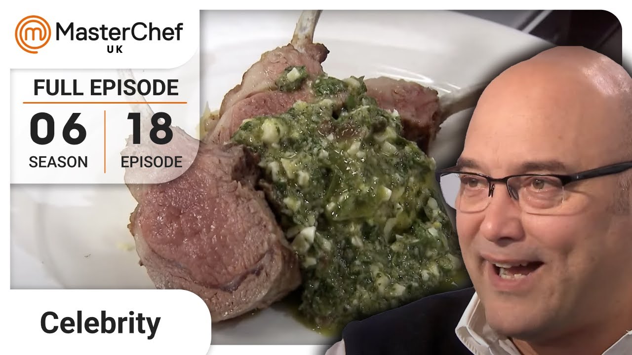 Celebrity Chefs Cook Rack of Lamb With Mash | MasterChef UK Celebrity ...