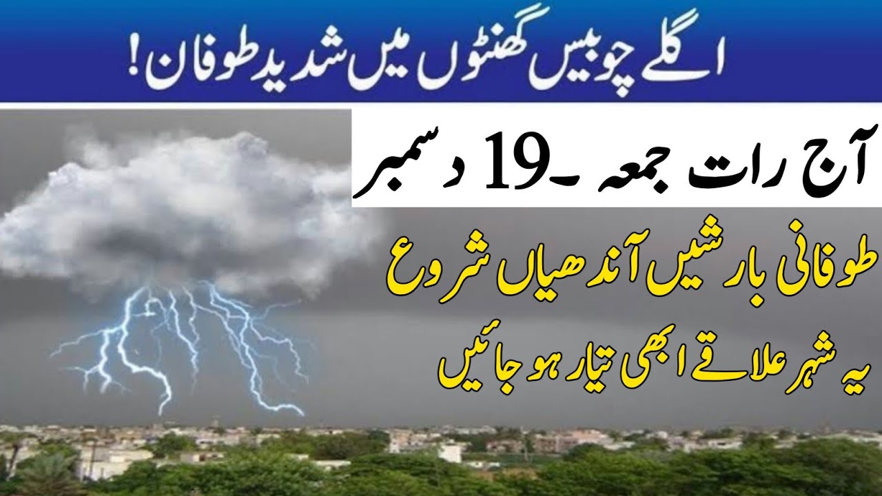 Weather report for 7 Days|New Rain⛈️system thunderstorms⛈️expected|All ...