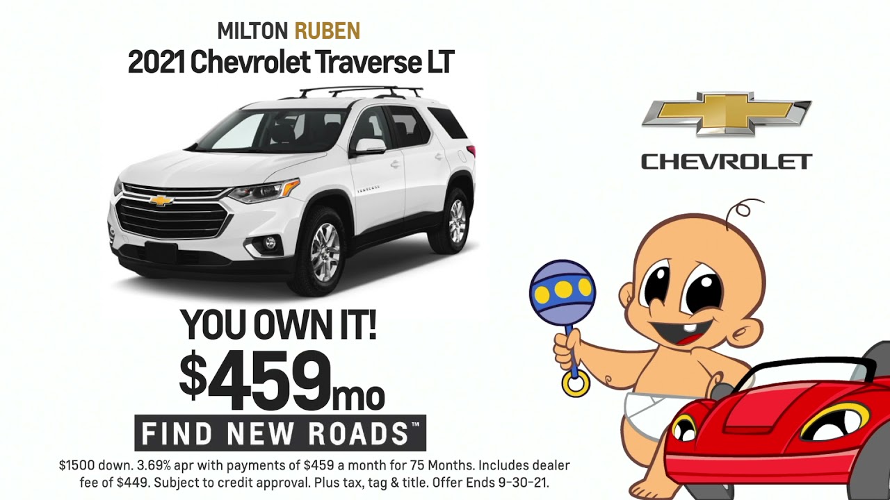 2021 Chevy Transverse Milton Ruben CHEVY 2071 1T - September Ad - YouTube