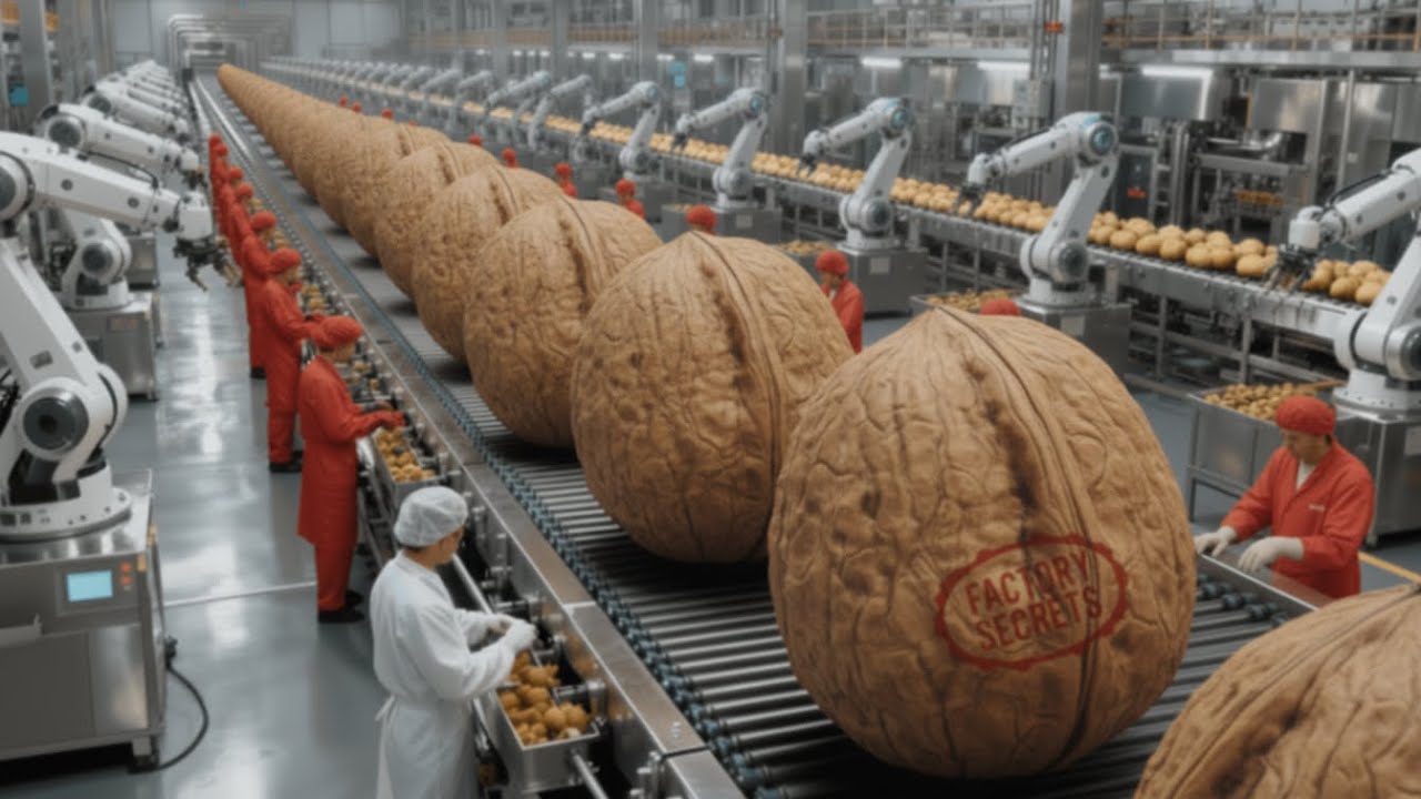How California Walnuts Are Made: Inside the High-Tech Factory from ...