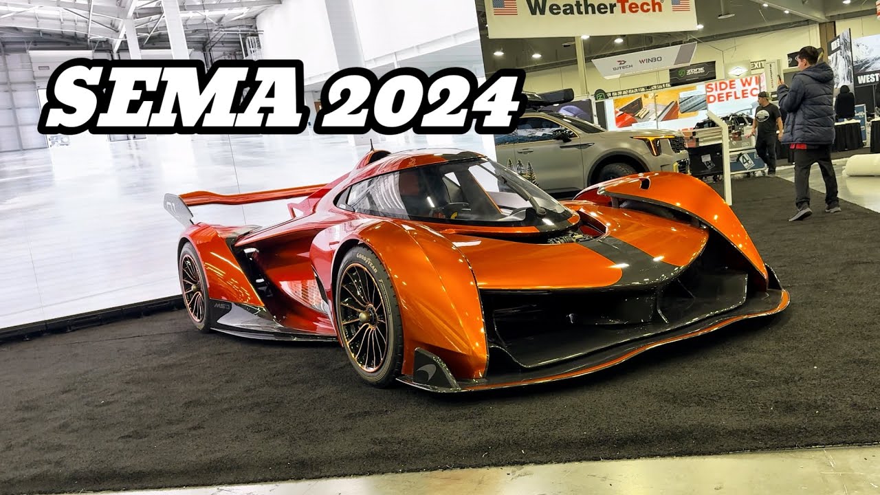 2024 SEMA Show casual walk around | Bugatti, Koenigsegg, McLaren Solus ...