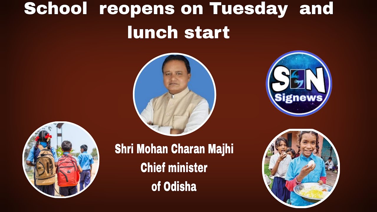 School reopens on Tuesday with lunch start. - YouTube