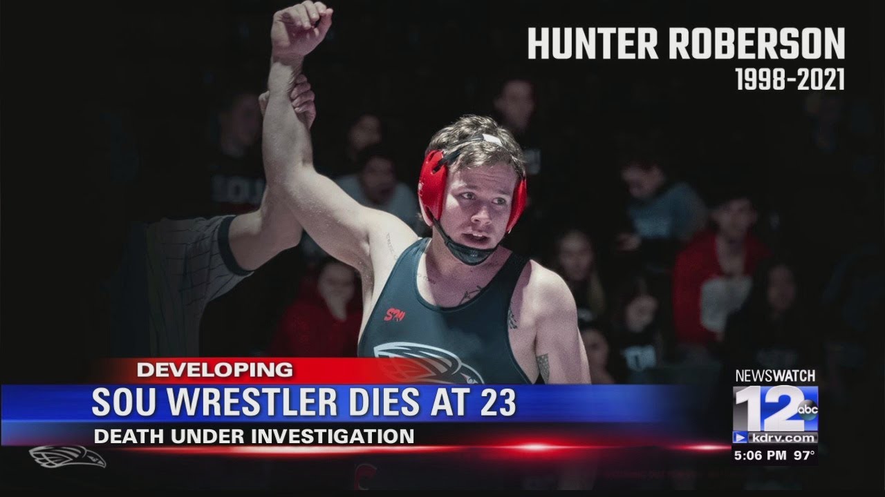 SOU mourns the loss of 23-year-old Raider wrestler Hunter Roberson ...