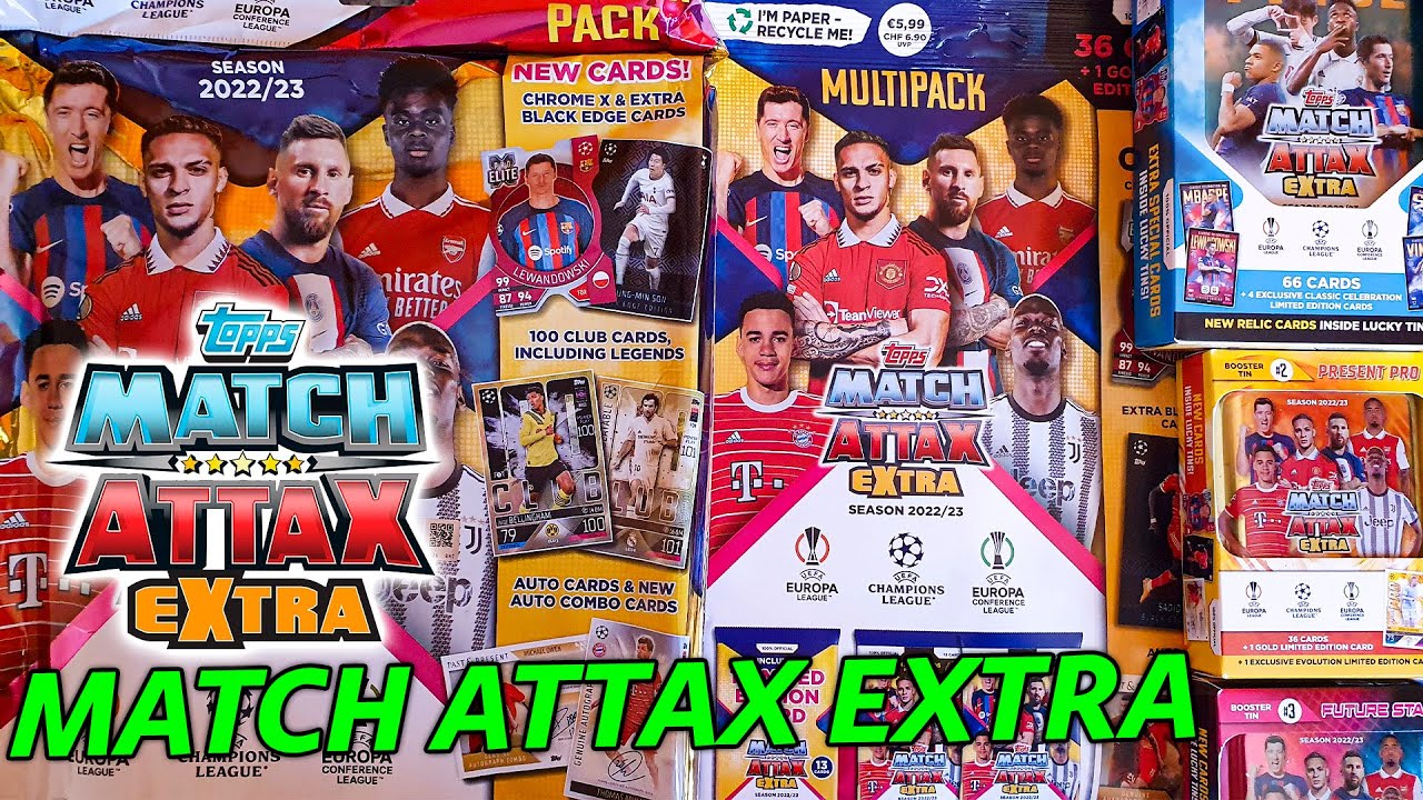ACTUALIZACIÓN de MATCH ATTAX EXTRA!!! *NUEVA COLECCIÓN* de TOPPS - YouTube