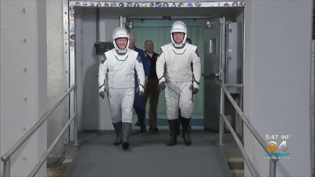 Meet The NASA Astronauts Taking SpaceX Rocket To ISS - YouTube