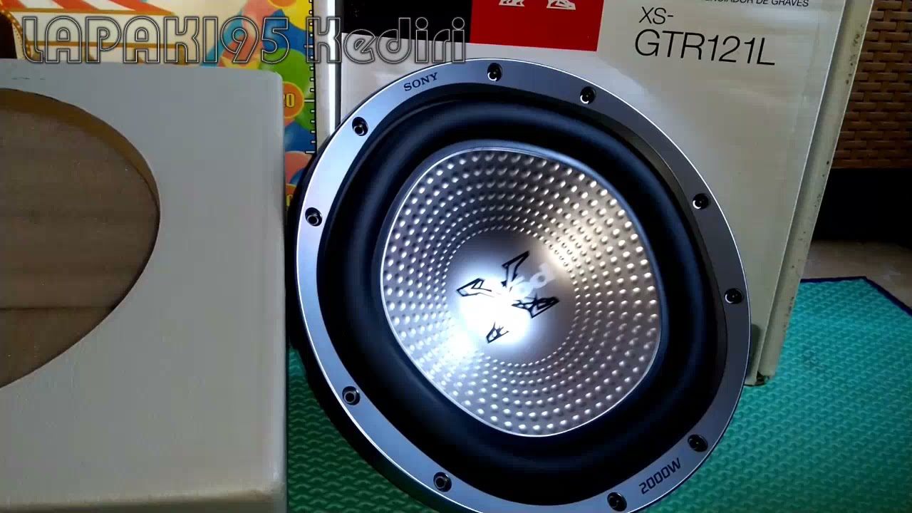 Subwoofer SONY EXPLOD 2000 watt - YouTube