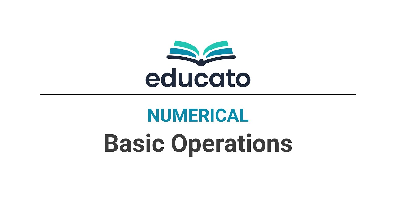 Basic Operations - YouTube
