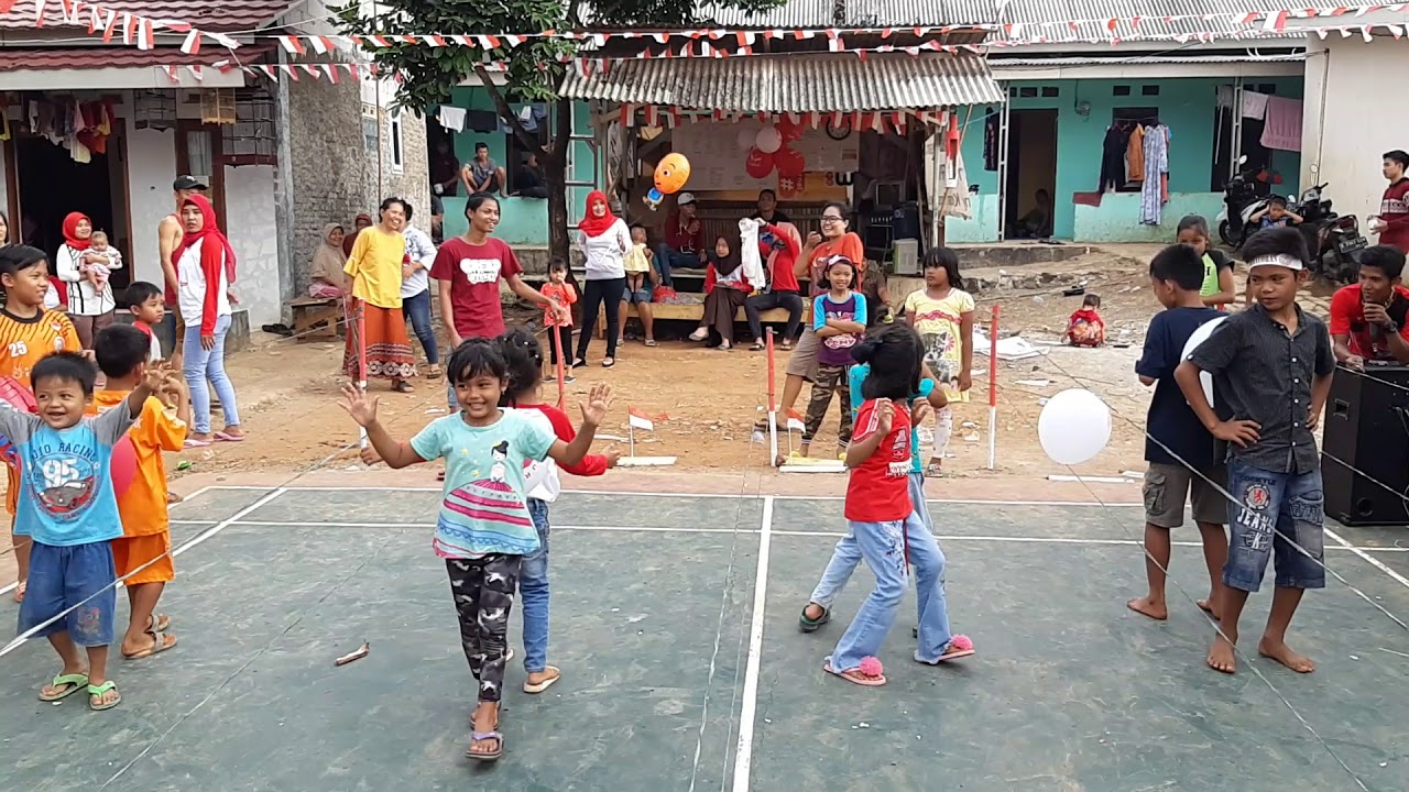 Lomba Joget balon anak anak - YouTube